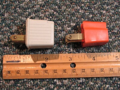 Unbranded 15A 125V Triangular 2-Prong Male to 3-Prong Female Plug ...