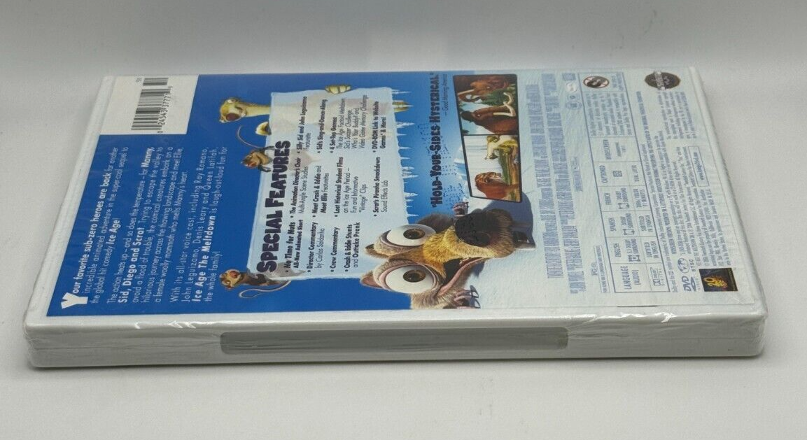 Ice Age The Meltdown Voice Star Ray Romano Animation Comedy on DVD New ...