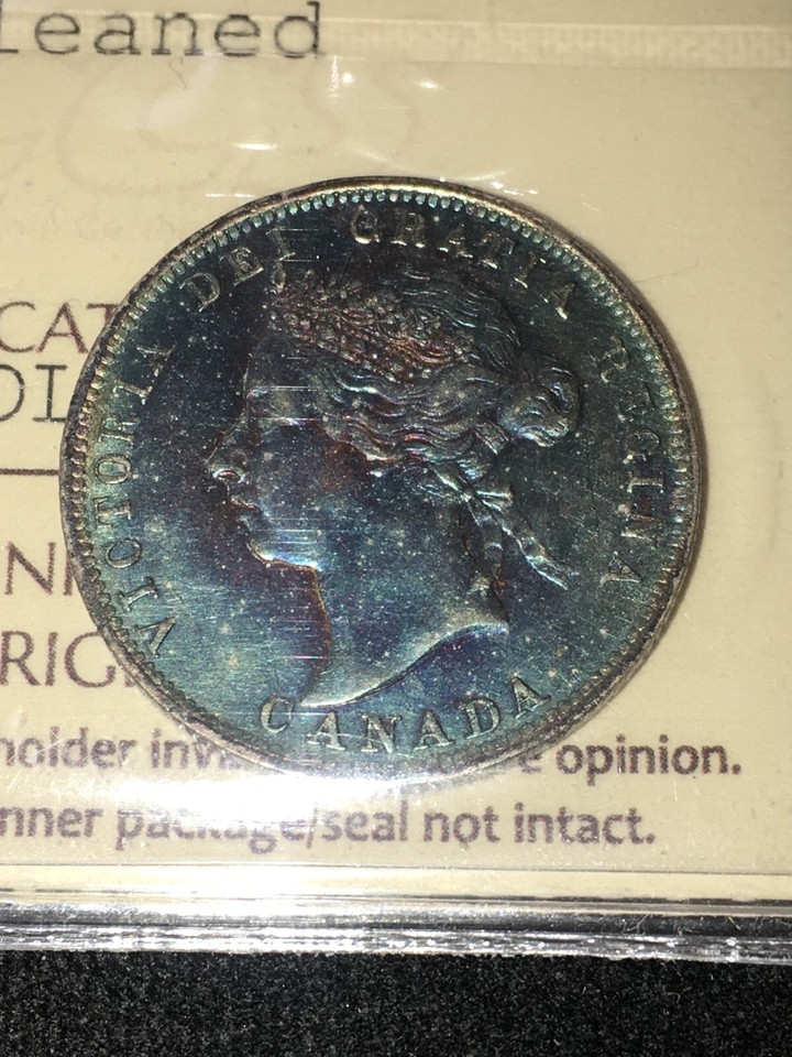 1892 ICCS Graded Canadian, ¢25 Cent, **EF-40 Cleaned** # XDL 346 | eBay