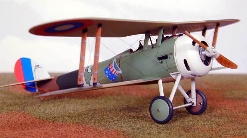 Roden 403 - 1/48 - Nieuport 28C1 French fighter-biplane WWI plastic ...