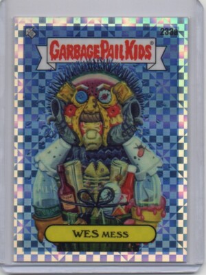 2023 Garbage Pail Kids C6 233a Wes Mess X-Factor Refractor 080/150 Free ...