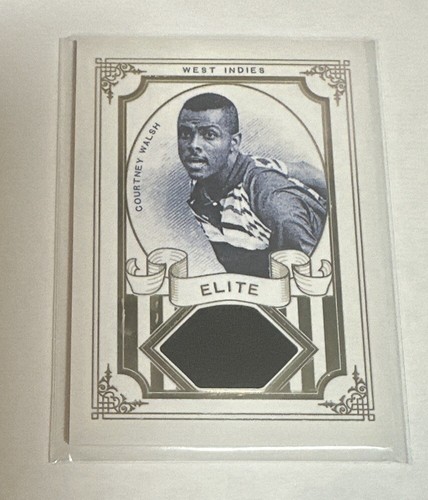 Futera Vintage Multi Sport Cricket Courtney Walsh Elite Patch /9 | eBay UK