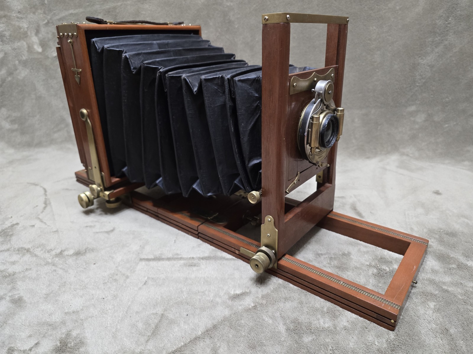5x7 Wood Camera, Rochester Optical Co EMPIRE STATE, Brass Kodak Lens | eBay