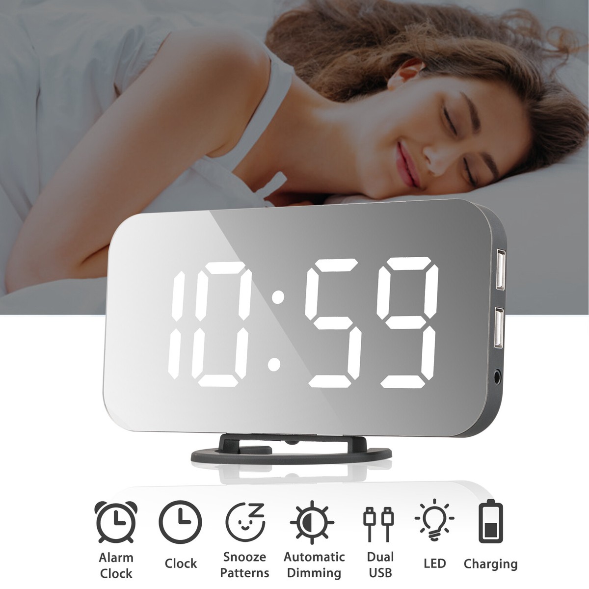 Modern Digital Alarm Clocks