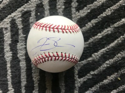 New York Yankees Josh Stowers Signed Autographed Rawlings Baseball COA ...