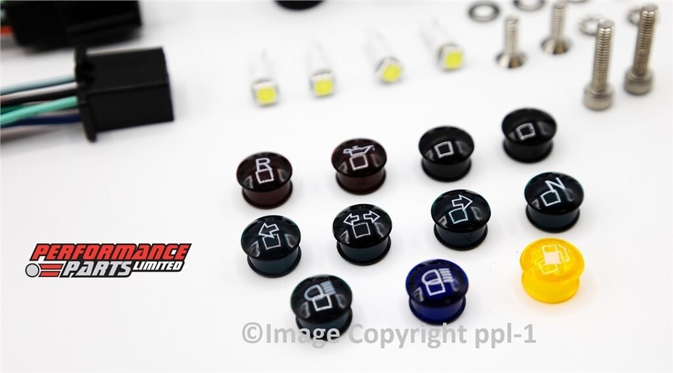 Trail Tech Indicator Light Dashboard Kit For Endurance 2 Speedometer ...