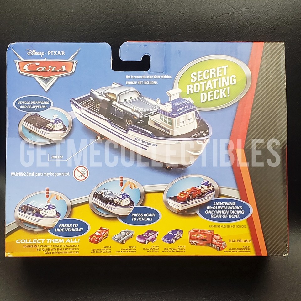 DISNEY PIXAR CARS QUICK CHANGERS DELUXE CRABBY BOAT SAVE 6% GMC | eBay