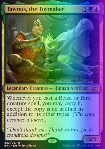 MTG Magic the Gathering Tawnos, the Toymaker (222/399) The Brothers ...