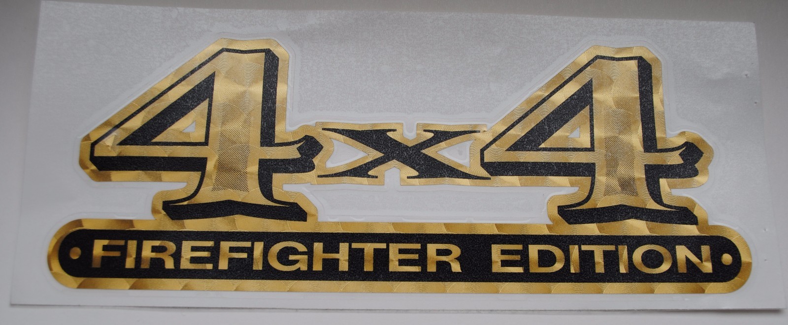 4x4 Firefighter Edition Decal, Vehicle Graphics #FD03 | eBay