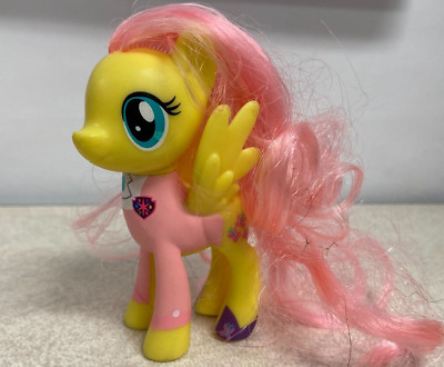 My Little Pony MLP Fluttershy School Uniform Figure Green Rare ...