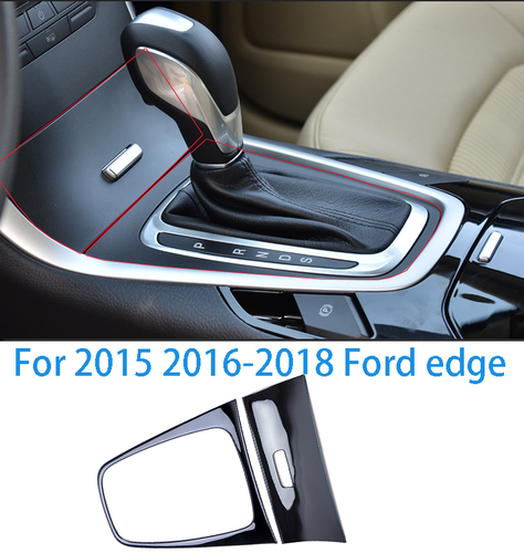 For 2015 2016-2018 Ford edge Black steel central console gear shift ...