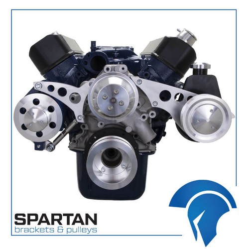 Small Block Ford Serpentine Conversion Kit SBF 289 302 Power Steering ...