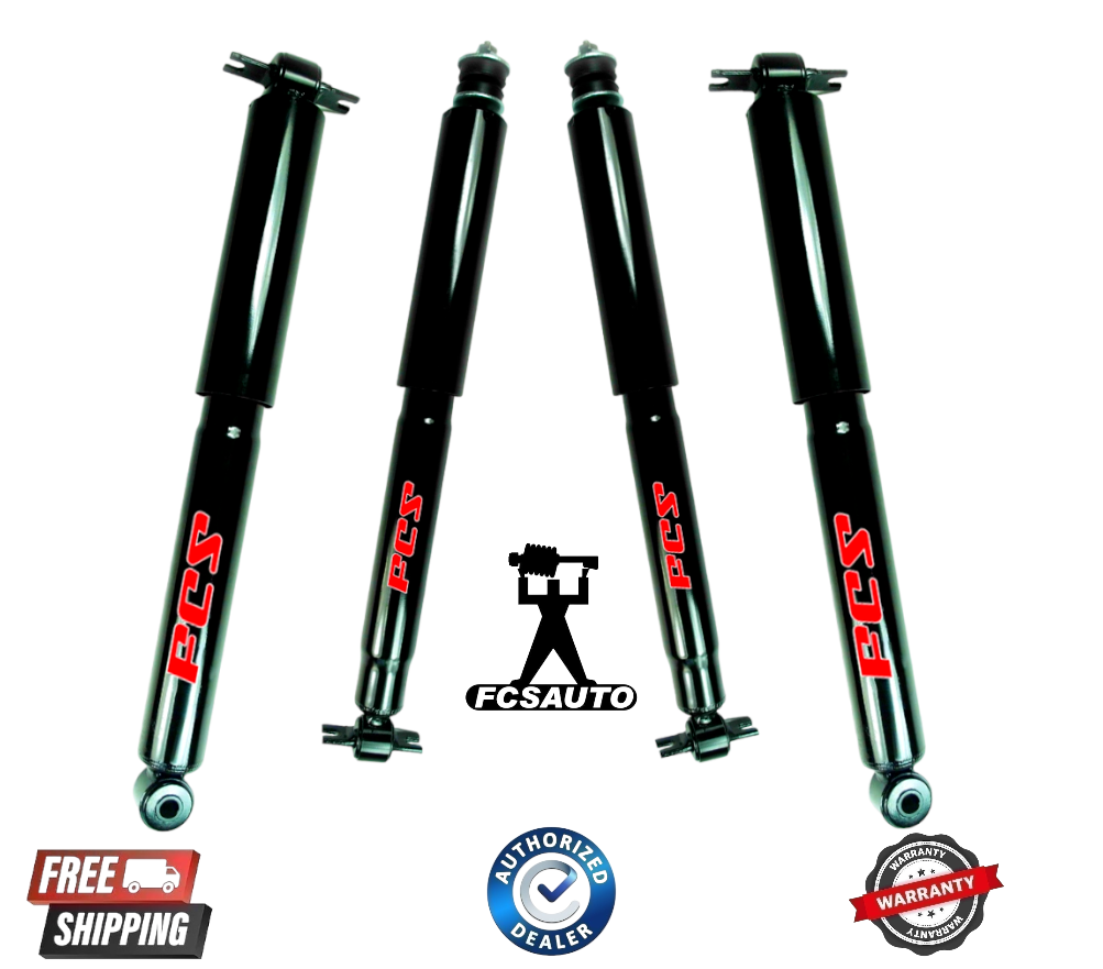 Front & Rear Shock Absorber Assembly Set of 4 Fits 1997-2006 Jeep ...