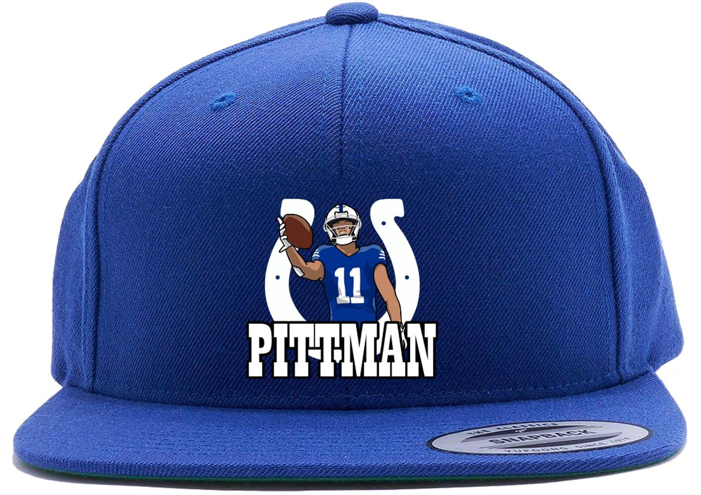 Michael Pittman Logo jersey Snapback Hat | eBay