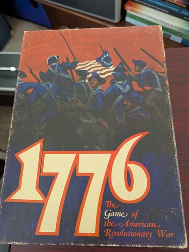 1776 Game of American Revolutionary War Avalon Hill Board Game; 1974 ...
