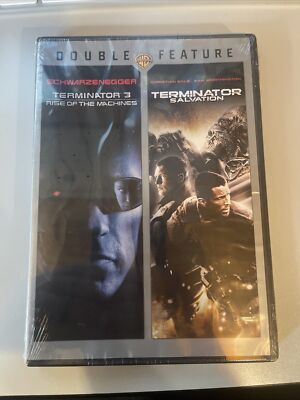 Double Feature: TERMINATOR 3 & SALVATION (DVD-SEALED) 2011 ARNOLD ...