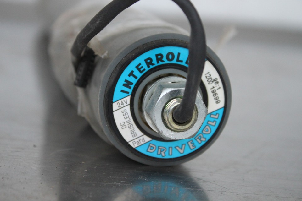 INTEROLL DRIVE ROLL 19699 CONVEYOR ROLLER DC BRUSHLESS 24V 96:1 | eBay