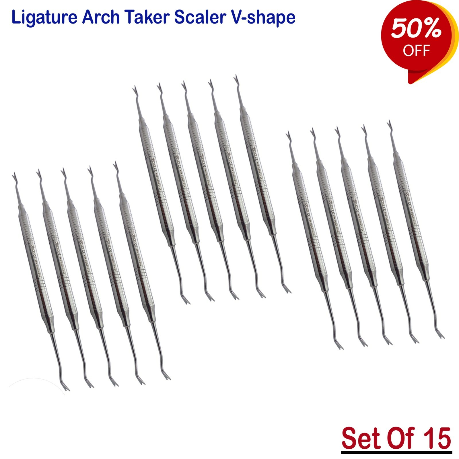 Range of Dental Orthodontics scalers Double Ended Hand instruments ...