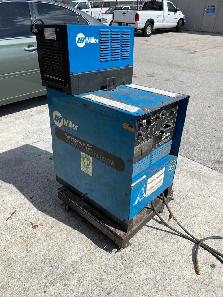 Miller Syncrowave 250 with Miller Coolmate 3, RFCS-14HD Pedal and CK-20 ...