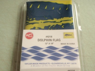 CATCH FLAG 12X18 INCH FISHERMAN 32 4218 DOLPHIN FISH BOATING FISHING ...