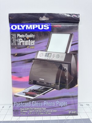 Olympus Camedia Digital High Speed Photo Quality Printer P-400 Gloss ...