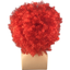 Red Hair Bald Clown Cap Curly Bozo Circus Scary Carnival Halloween ...