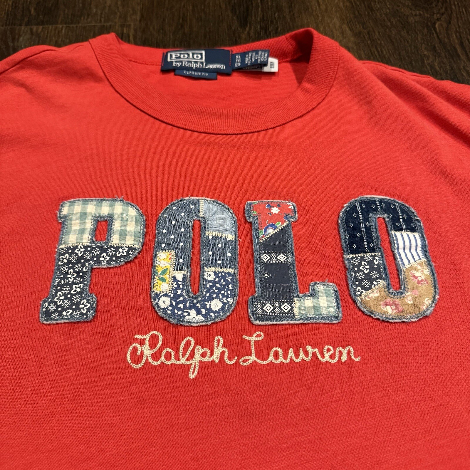 Polo Ralph Lauren Polo Country Patchwork Logo Shirt T… - Gem