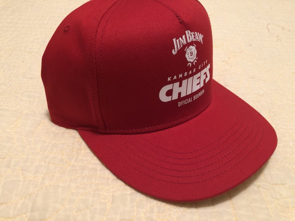 NFL - Kansas City Chiefs - (Jim Beam Promo Cap / Hat) Adjustable ...