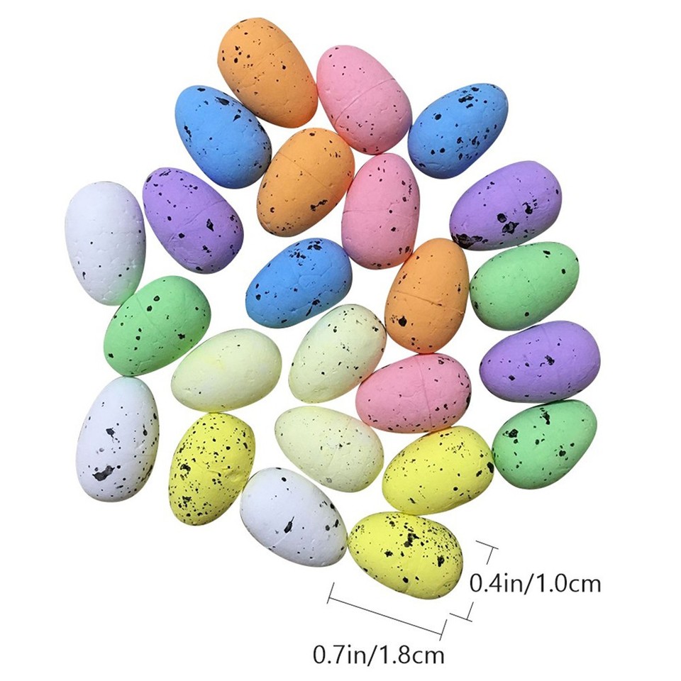 150 Pcs Artificial Quail Eggs Simulation Bird Eggs Foam Easter Decor ...