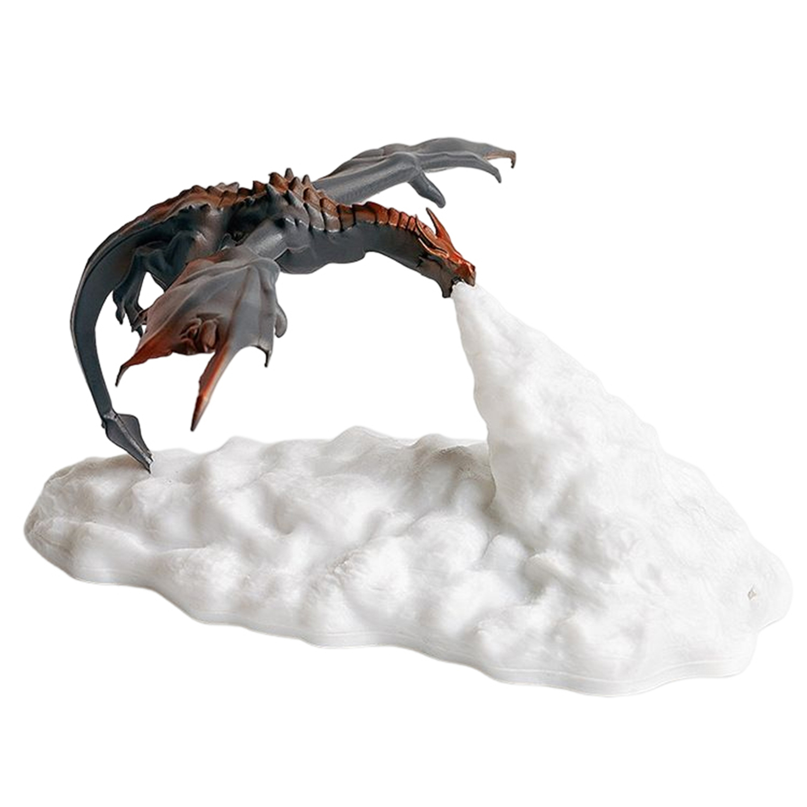 3D Printed Dragon Lamp Flying Dragon Night Light Desktop Bedroom Lamps ...