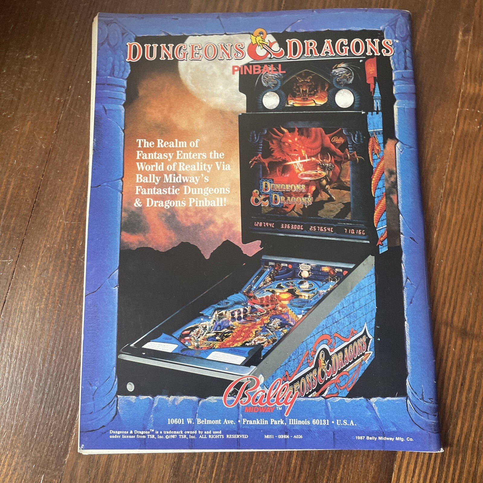 Dragon Magazine Issue #131 AD&D TSR RPG Deepearth Space Subterranean | eBay