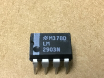 (5 PC) NATIONAL LM2903N Voltage Comparator, Dual, 8 Pin, Plastic, DIP ...