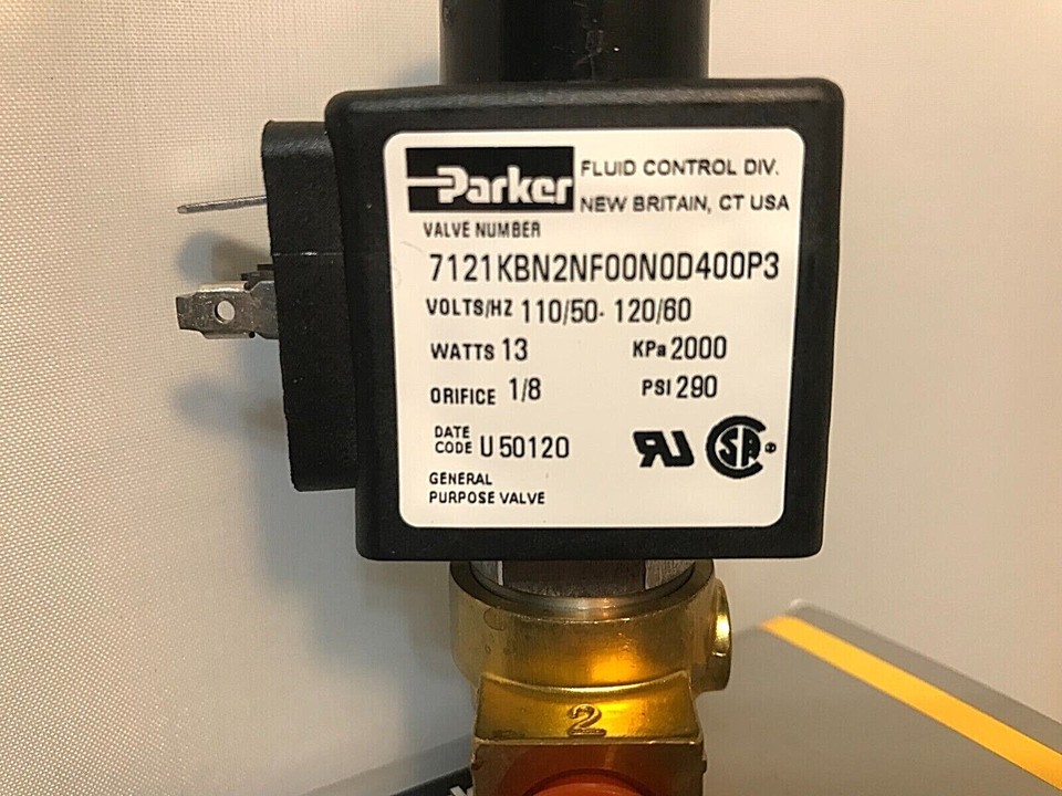 PARKER FLUID CONTROL DIV 7121KBN2NF00N0D400P3 Solenoid Valve | eBay
