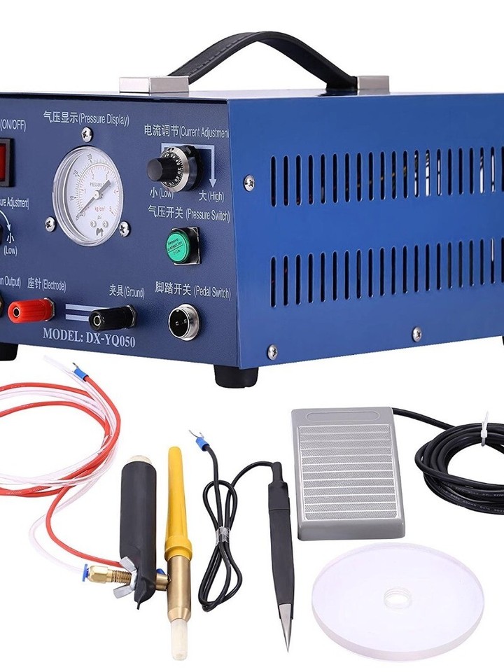 Argon-shielded Pulse Spot Welder-Stainless Steel Welding Ring Machine ...