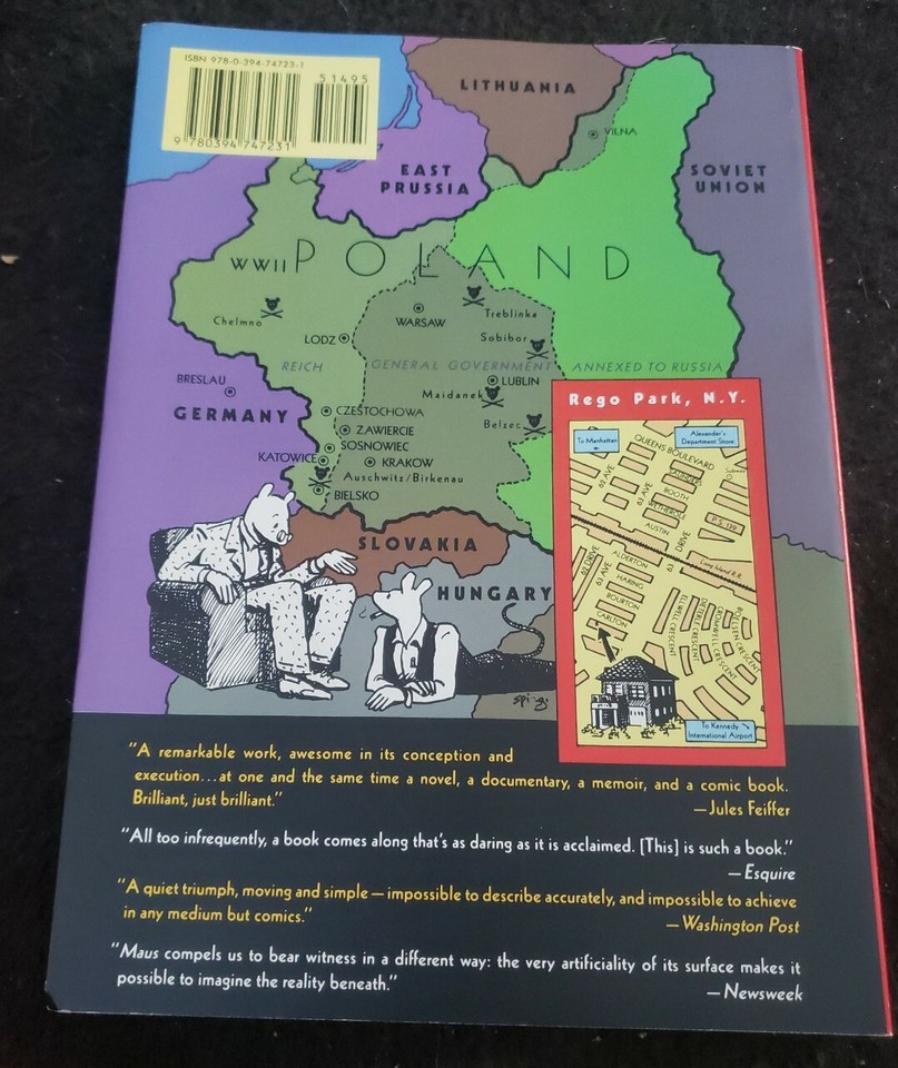 Maus: My Father Bleeds History v. 1: A Survivor's Tale by Art ...