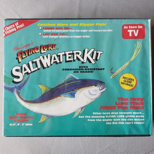 Collectible. Original. Alex Langer's Flying Lure Salt Water Kit. As ...