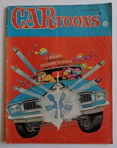 CARtoons Magazine #43 October 1968 Peterson Publishing Comedy Comic ...