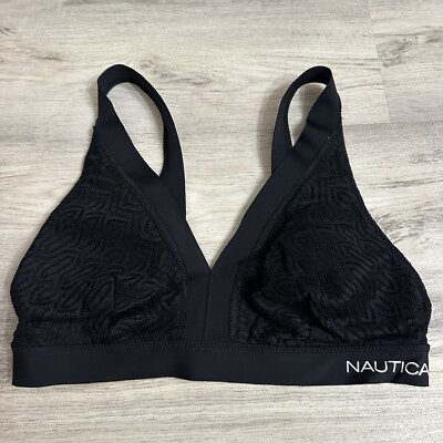 Nautical Intimates Black Bra size medium | eBay