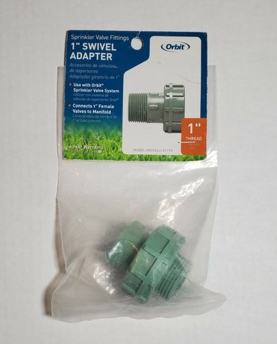 Orbit 1-Inch Manifold Swivel Adapter 57199 BRAND NEW | eBay