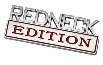 1x (Small) REDNECK EDITION EMBLEM Badge Sticker For F-150 F250 F350 ...