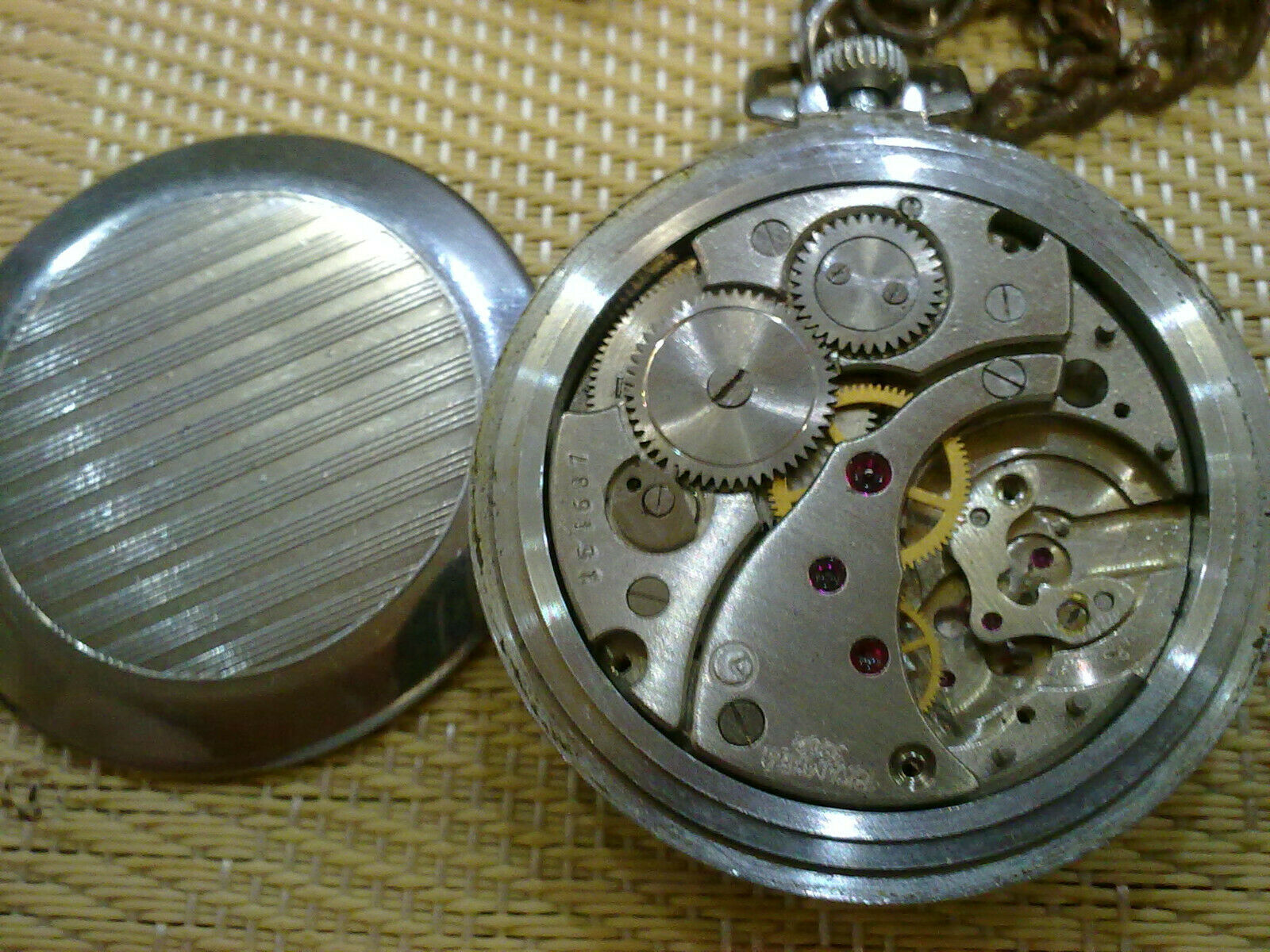 VINTAGE USSR POCKET WATCH MOLNIJA | eBay