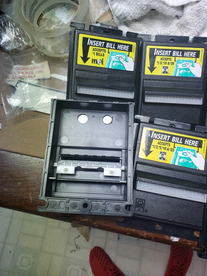 1 MARS MEI bill acceptor BEZEL # 03 PN 250027095 2631/2431 NO BACK PLATE | eBay