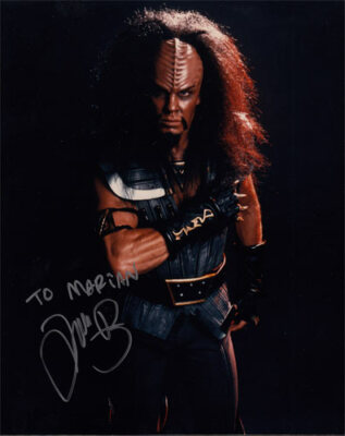 Todd Bryant SIGNED/AUTOGRAPHED Promo 8x10 Photo Captain Klaa Star Trek ...