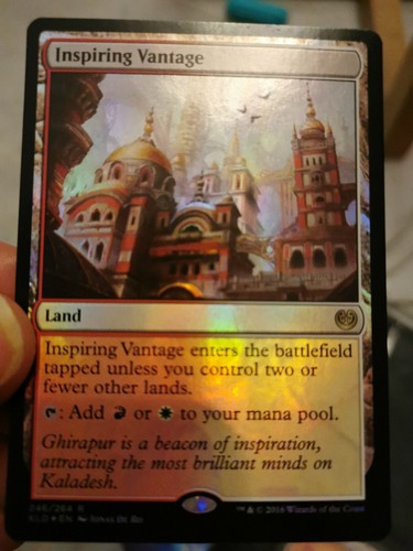 Inspiring vantage / point de vue exaltant FOIL -MTG Magic rare | eBay