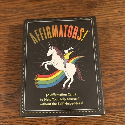 Affirmators! 50 Affirmative Cards to Help You Help Yourself -... by ...