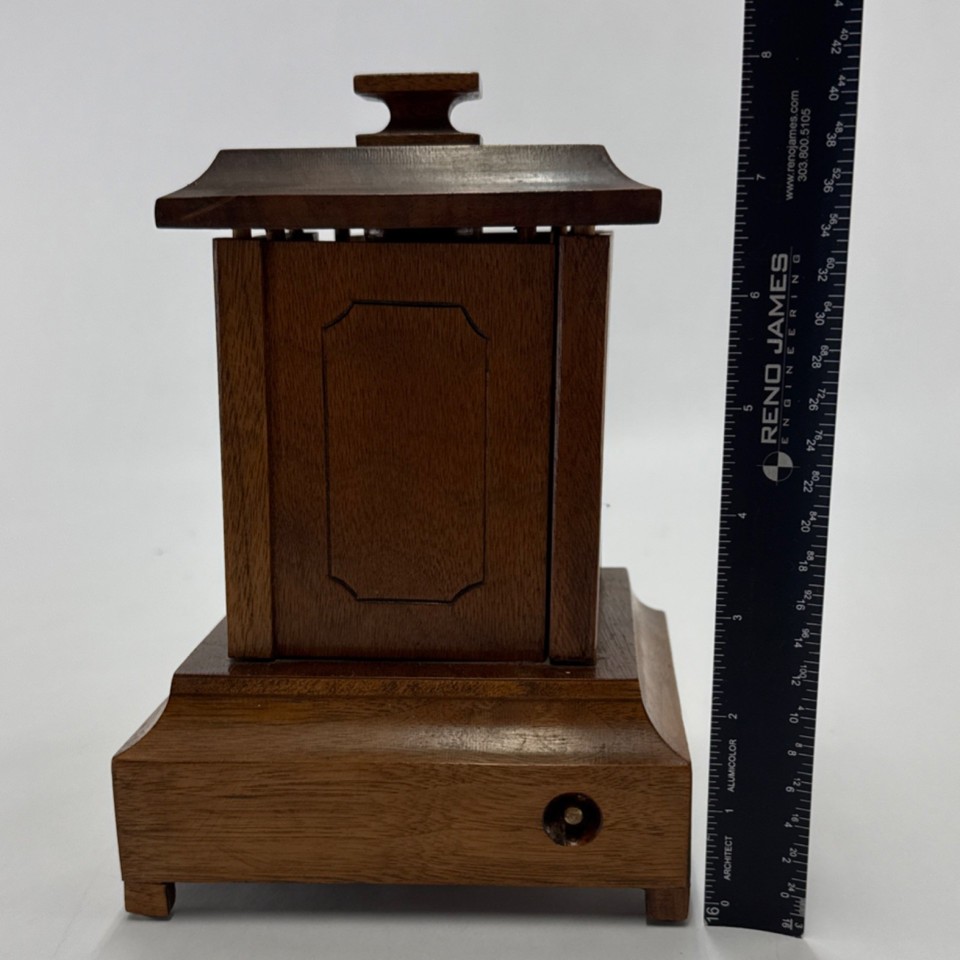 Lador Wooden Collectible Music Box with Opening Doors TESTED/WORKING | eBay