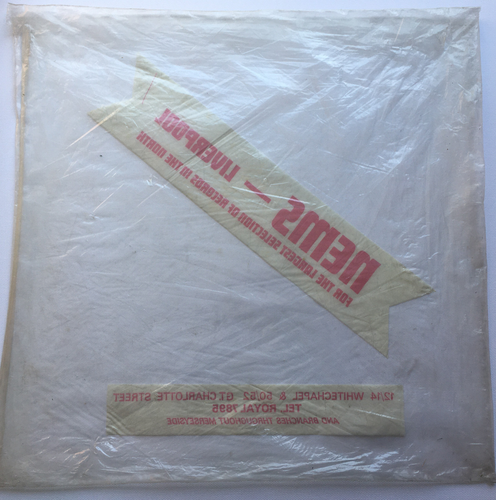 BEATLES / BRIAN EPSTEIN / NEMS SLEEVE FROM BRIAN'S 1960's LIVERPOOL ...