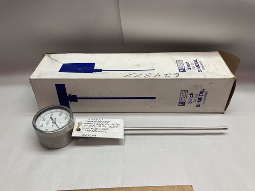 Weksler,3S12,Bi-Metal Thermometer Range 50-400 | eBay