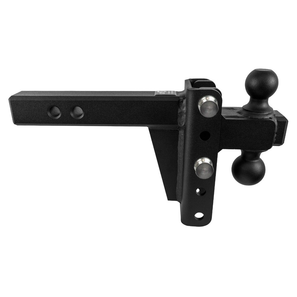 Bulletproof Hitches 2" Adjustable Extreme Duty 4" Drop Dual Ball ...