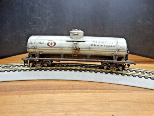 Mantua HO Scale 41' Weathered & Weighted Diamond Chemicals GATX 74425 ...